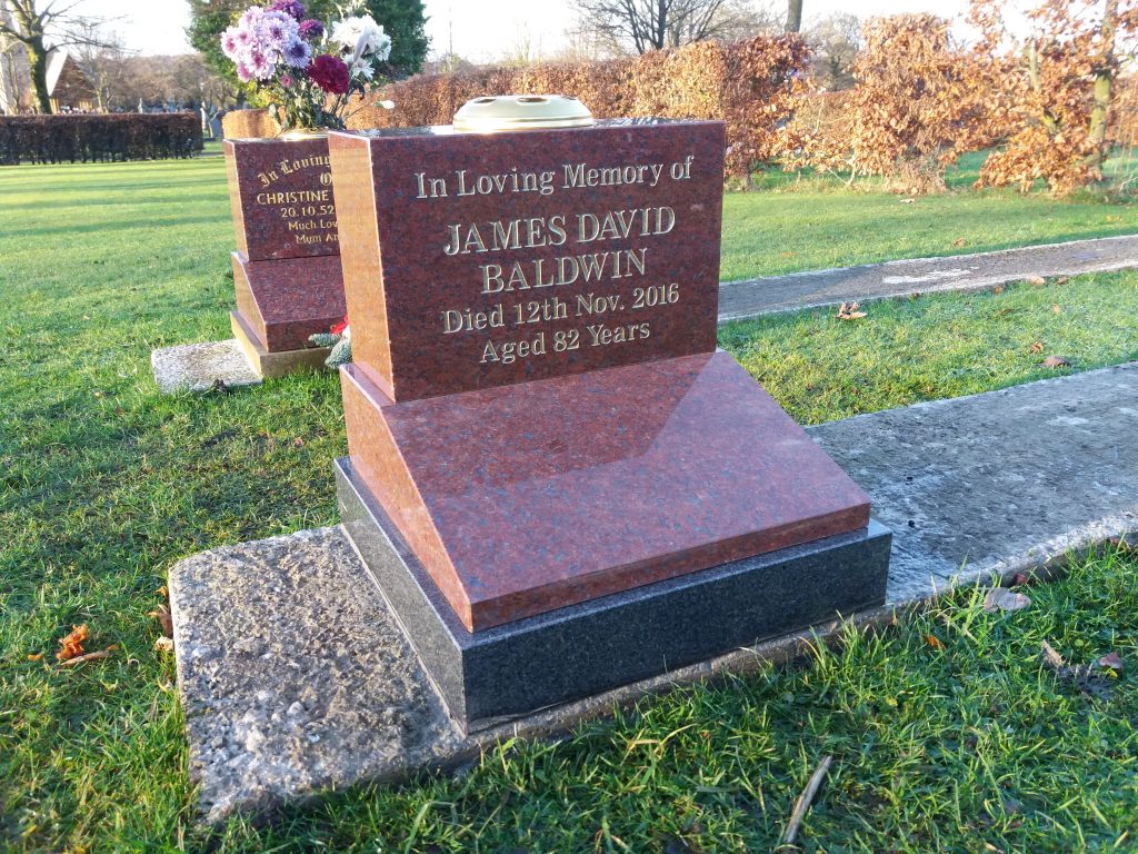 Accrington ‘Ruby Red’ Cremation Memorial – Stevenson Memorials